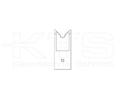 Schleuniger MegaStrip MS9600 V-Form-Abisoliermesser 28 mm breit X ...